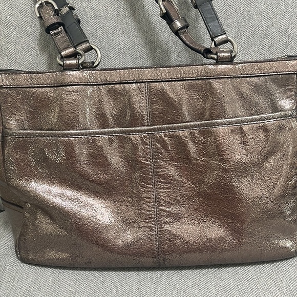Coach | Bags | Authentic Coach Metallic Purse | Poshmark